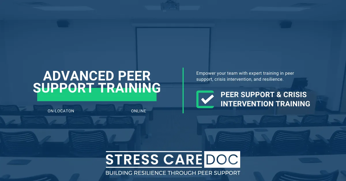 Advanced Comprehensive Peer Support Training