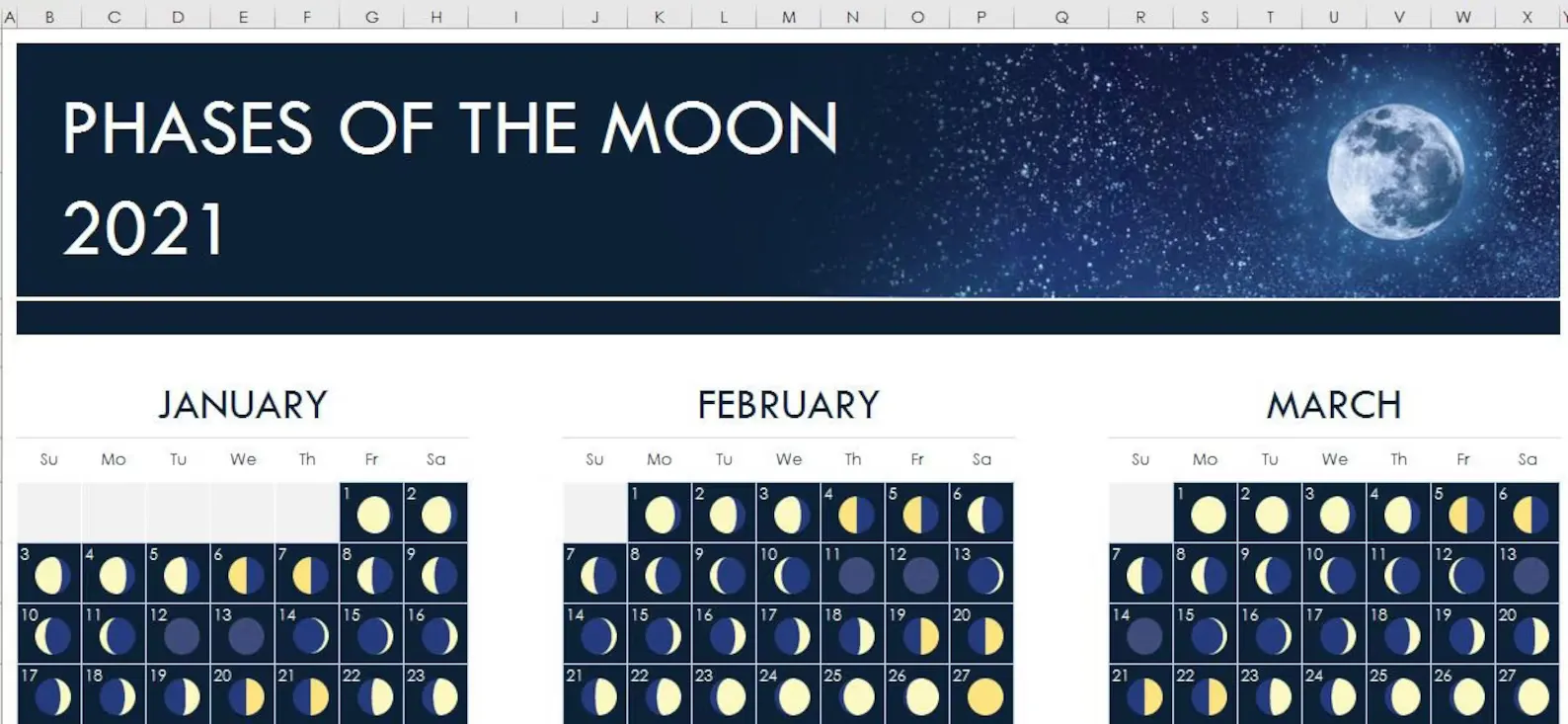 The Ultimate Moon Phase Calendar: Track Lunar Cycles with Ease ...