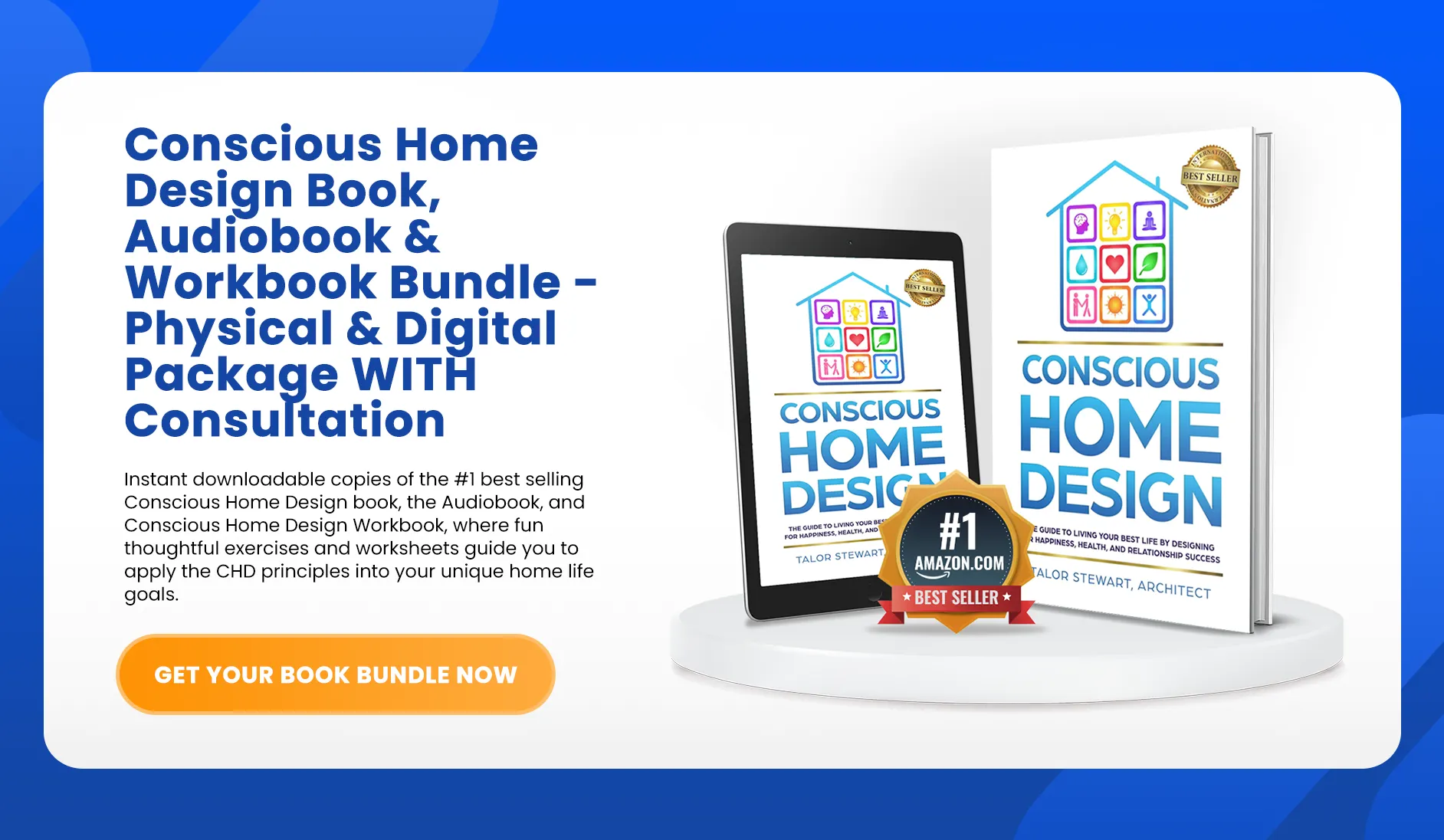 Conscious Home Design Book, Audiobook & Workbook Bundle - Physical ...
