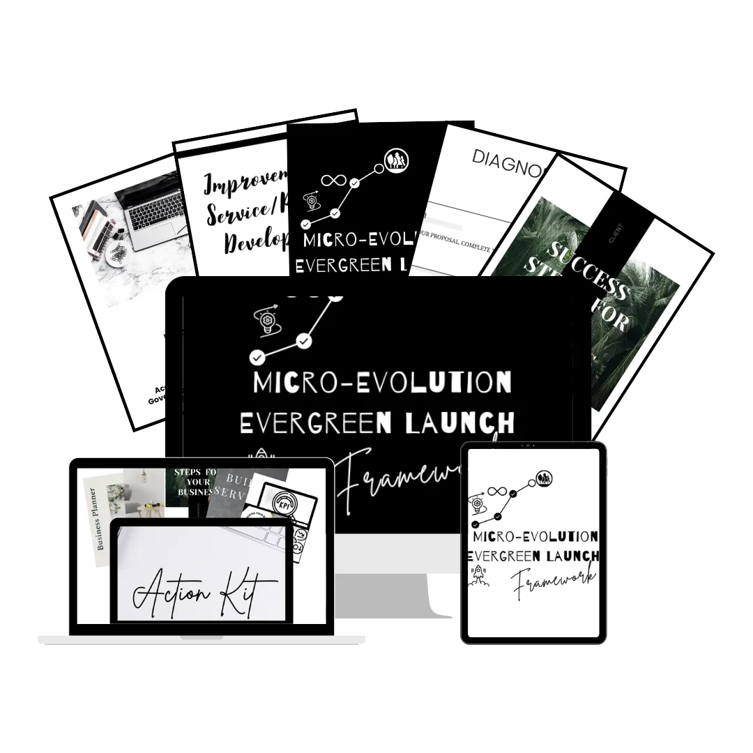 The Micro-Evolution Evergreen Launch Framework