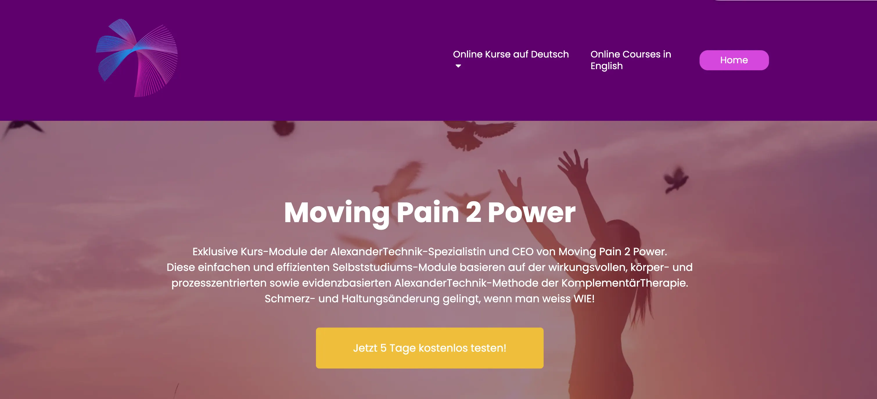 Moving Pain 2 Power - online Course