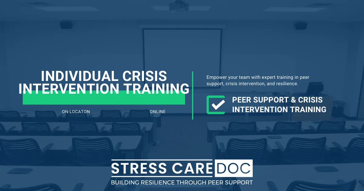 CISM Individual Crisis Intervention Training